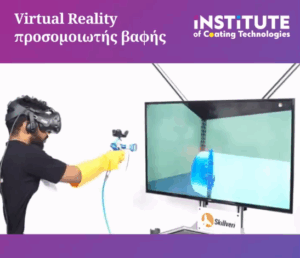 VR spray training equipment | Institute of Coating Technologies